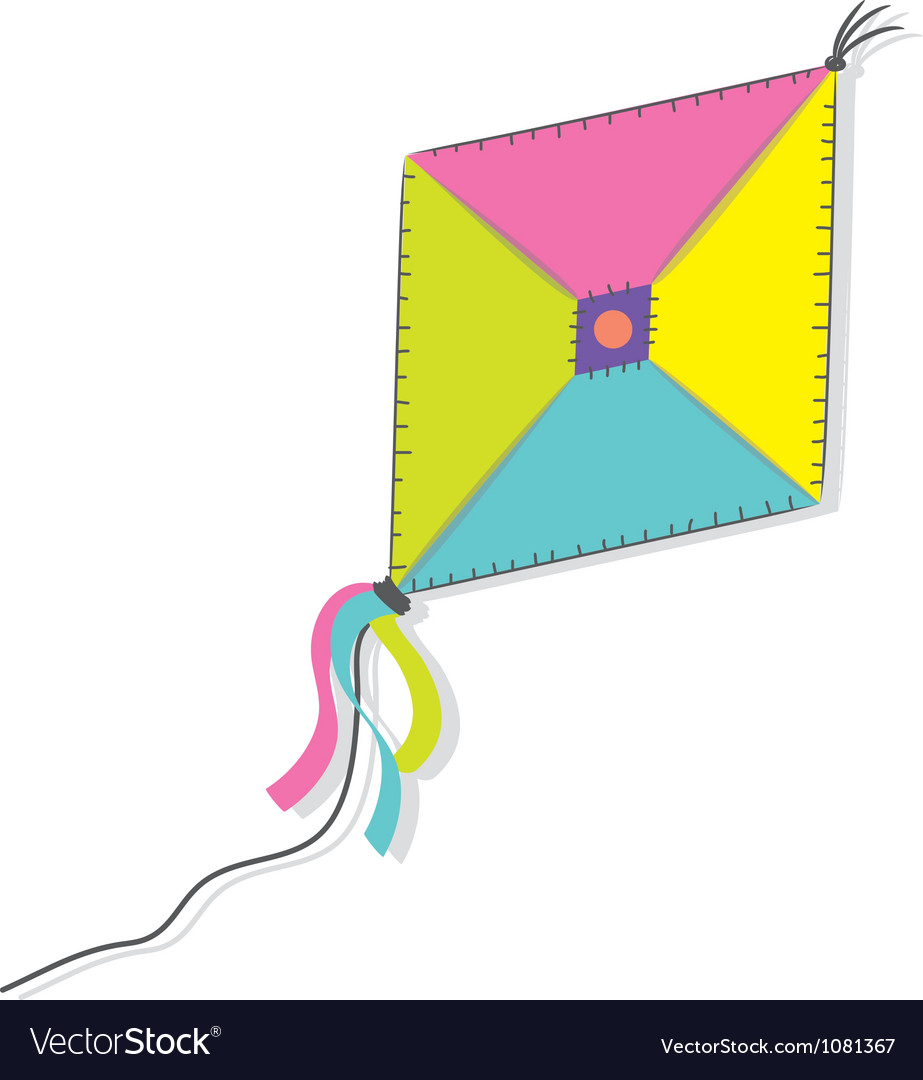 Kite Royalty Free Vector Image - VectorStock