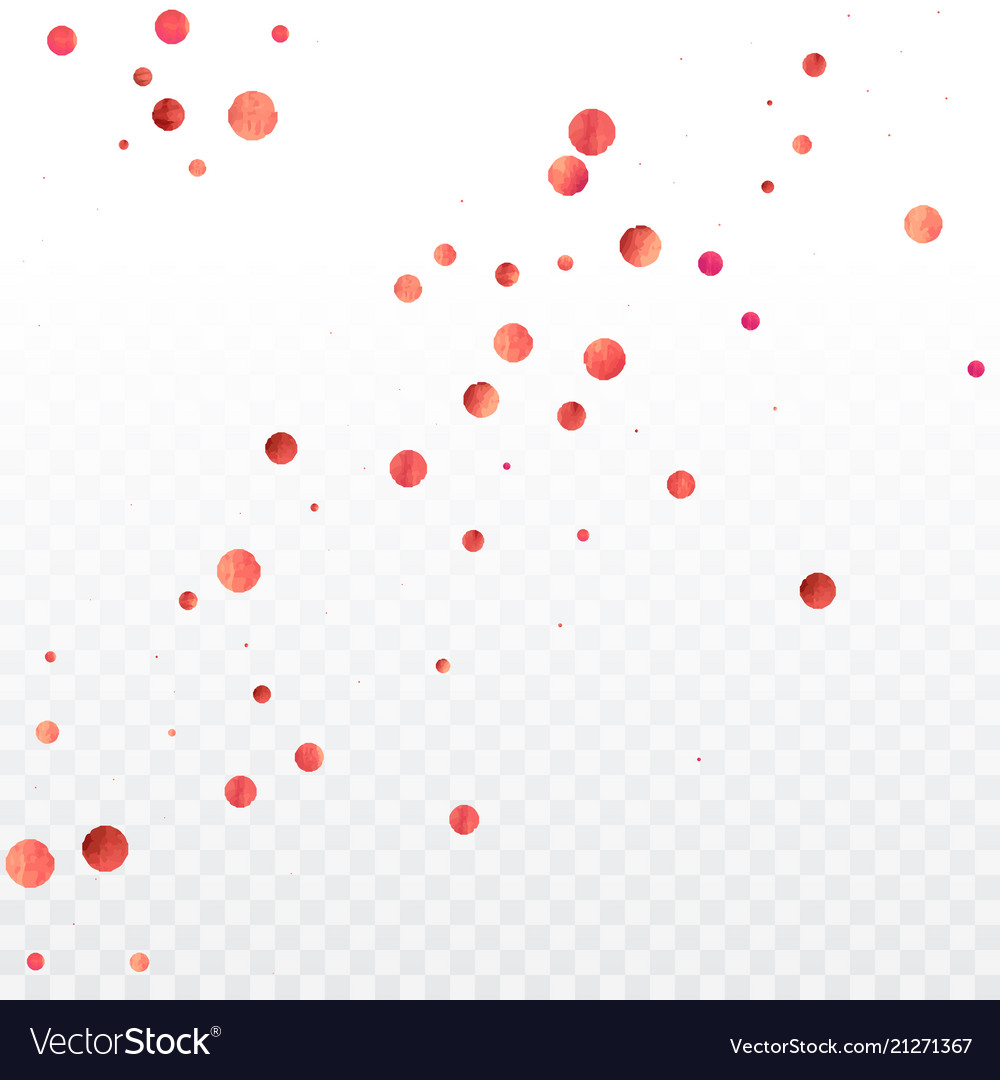 Red confetti background Royalty Free Vector Image