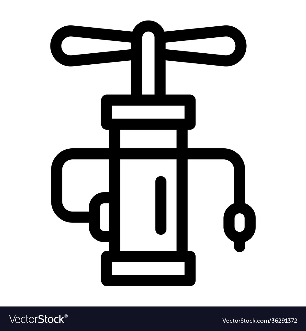 Air pump Royalty Free Vector Image - VectorStock