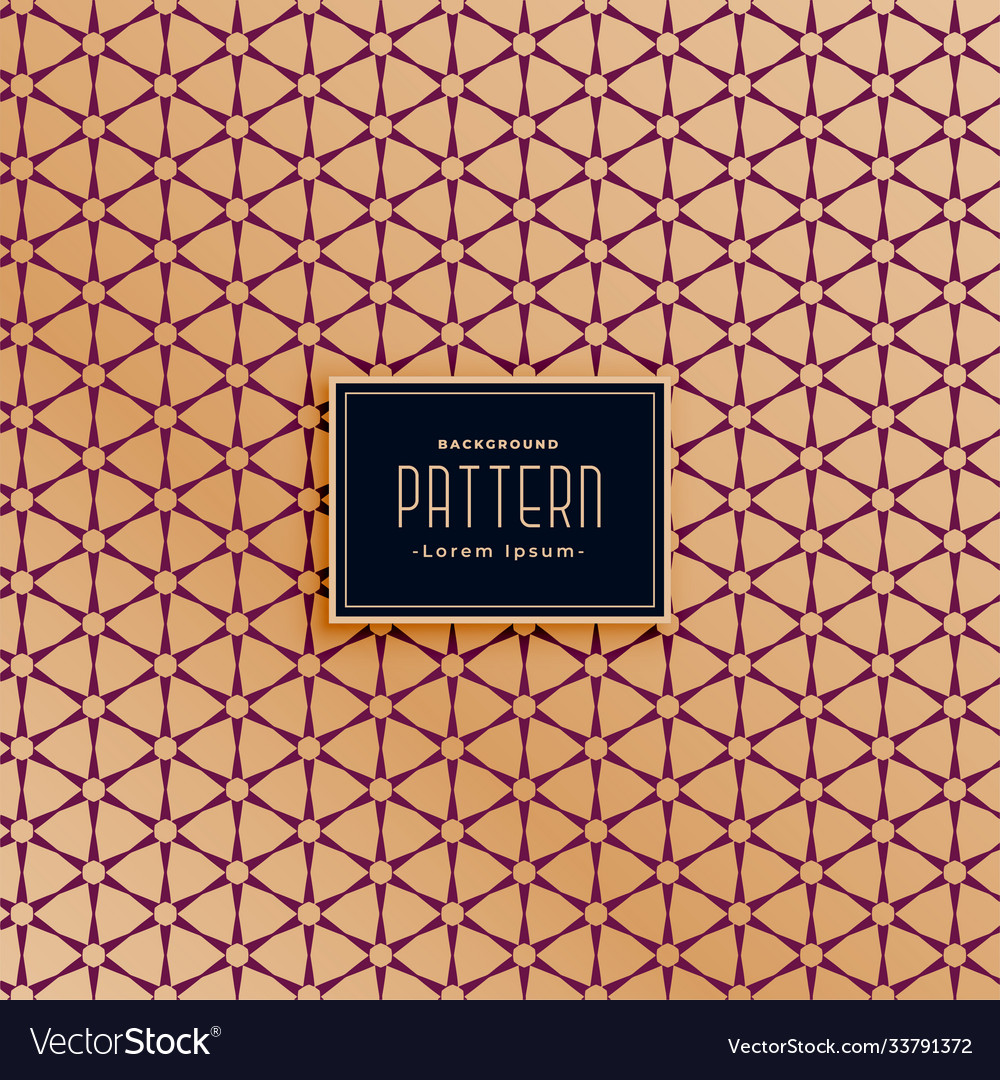 Circle and triangle shape line style pattern Vector Image