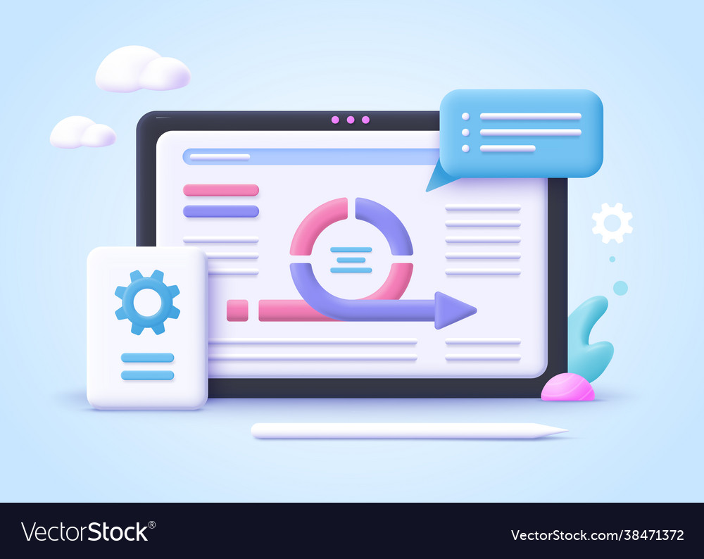 Concept agile project management agile Royalty Free Vector