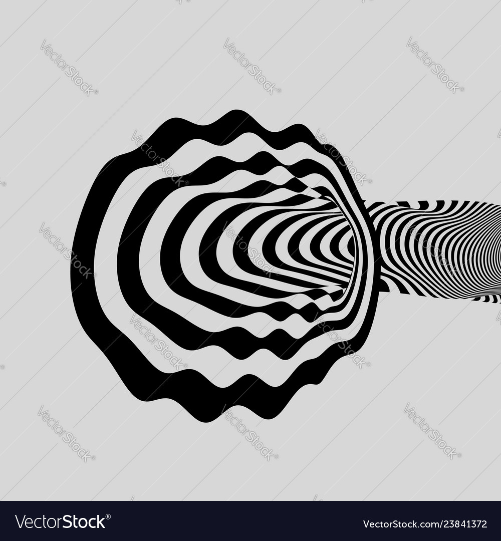 Pattern with optical abstract background Vector Image