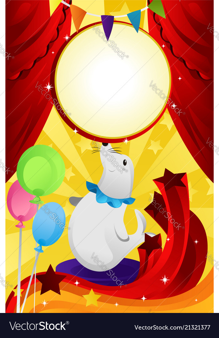 Circus theme Royalty Free Vector Image - VectorStock