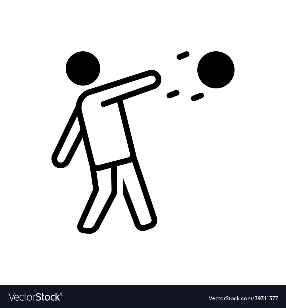 Throw Royalty Free Vector Image - VectorStock