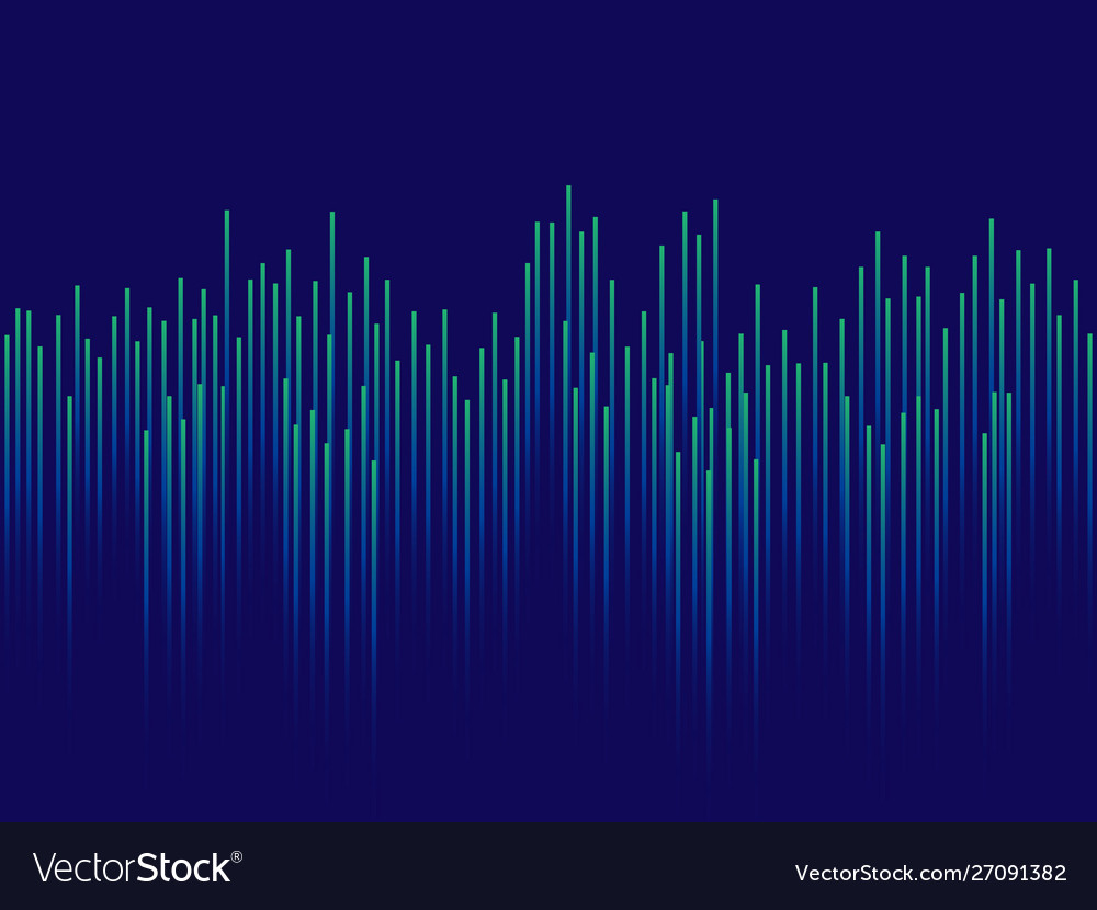 Abstract technology background lines composed Vector Image