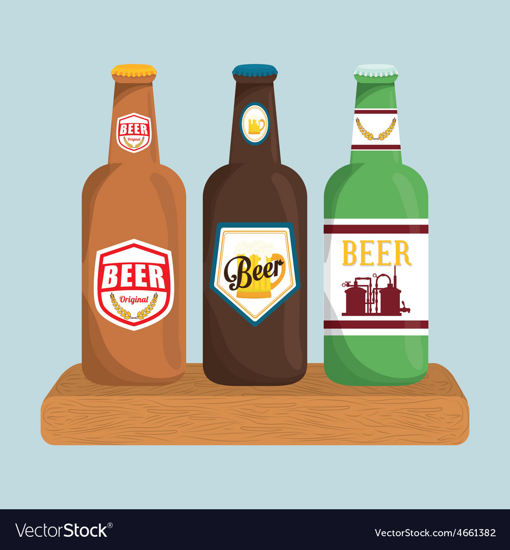 Beer design Royalty Free Vector Image - VectorStock