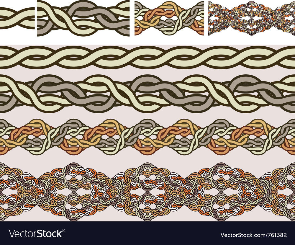 Celtic weaving Royalty Free Vector Image - VectorStock