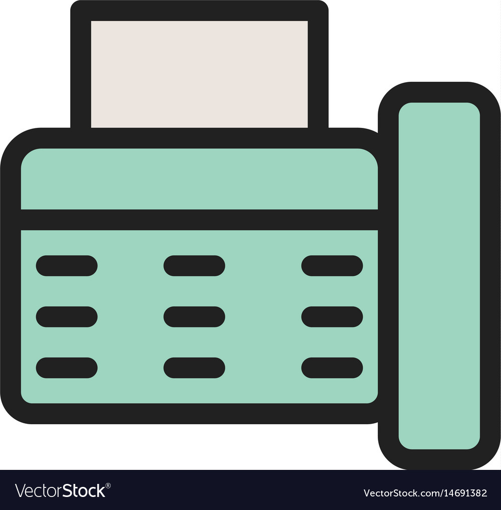Fax Royalty Free Vector Image - VectorStock