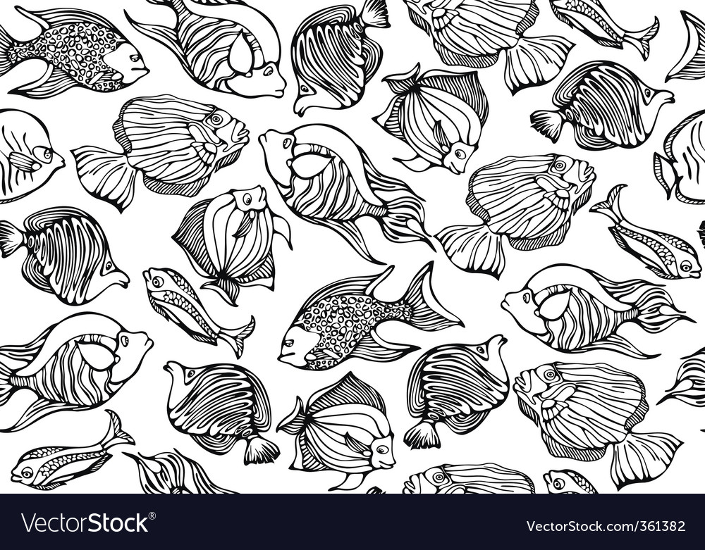 Fish Royalty Free Vector Image - VectorStock