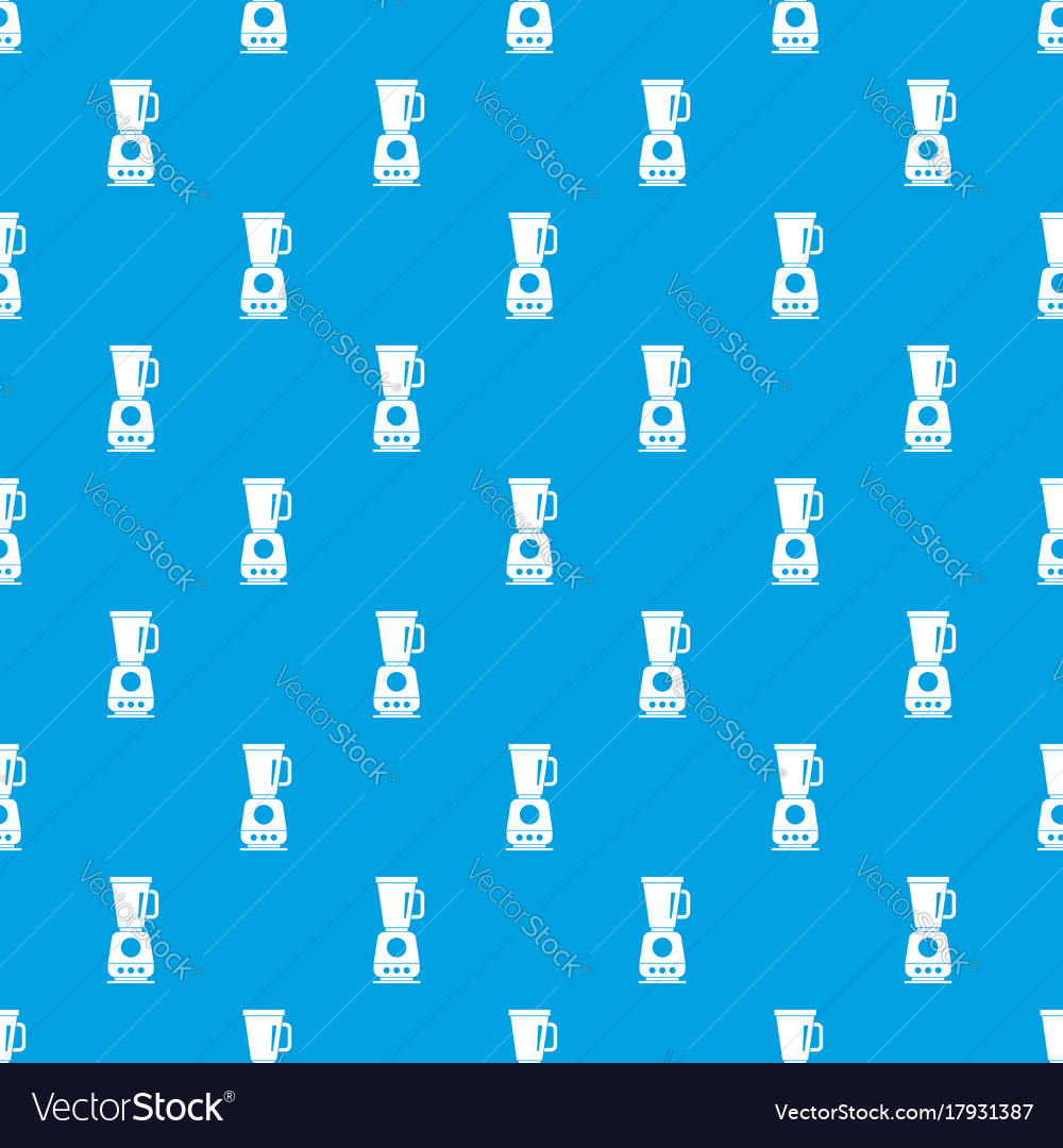 Blender pattern seamless blue Royalty Free Vector Image