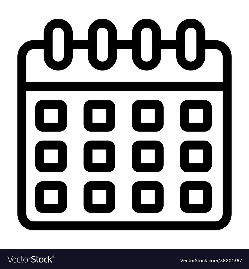 Calendar Royalty Free Vector Image - VectorStock