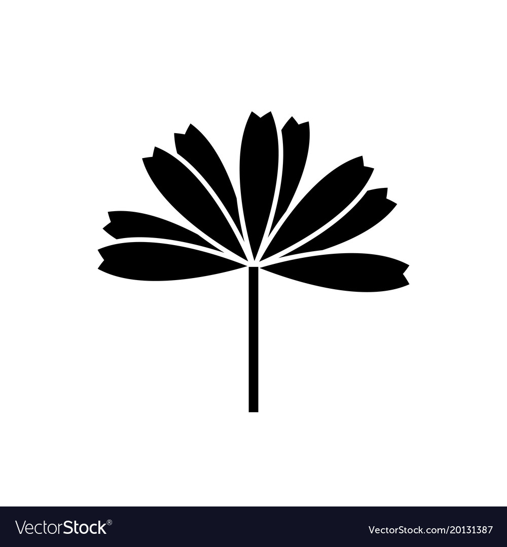 Flower icon Royalty Free Vector Image - VectorStock
