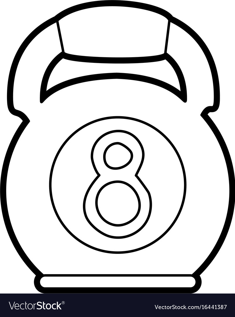 Weights icon image Royalty Free Vector Image - VectorStock