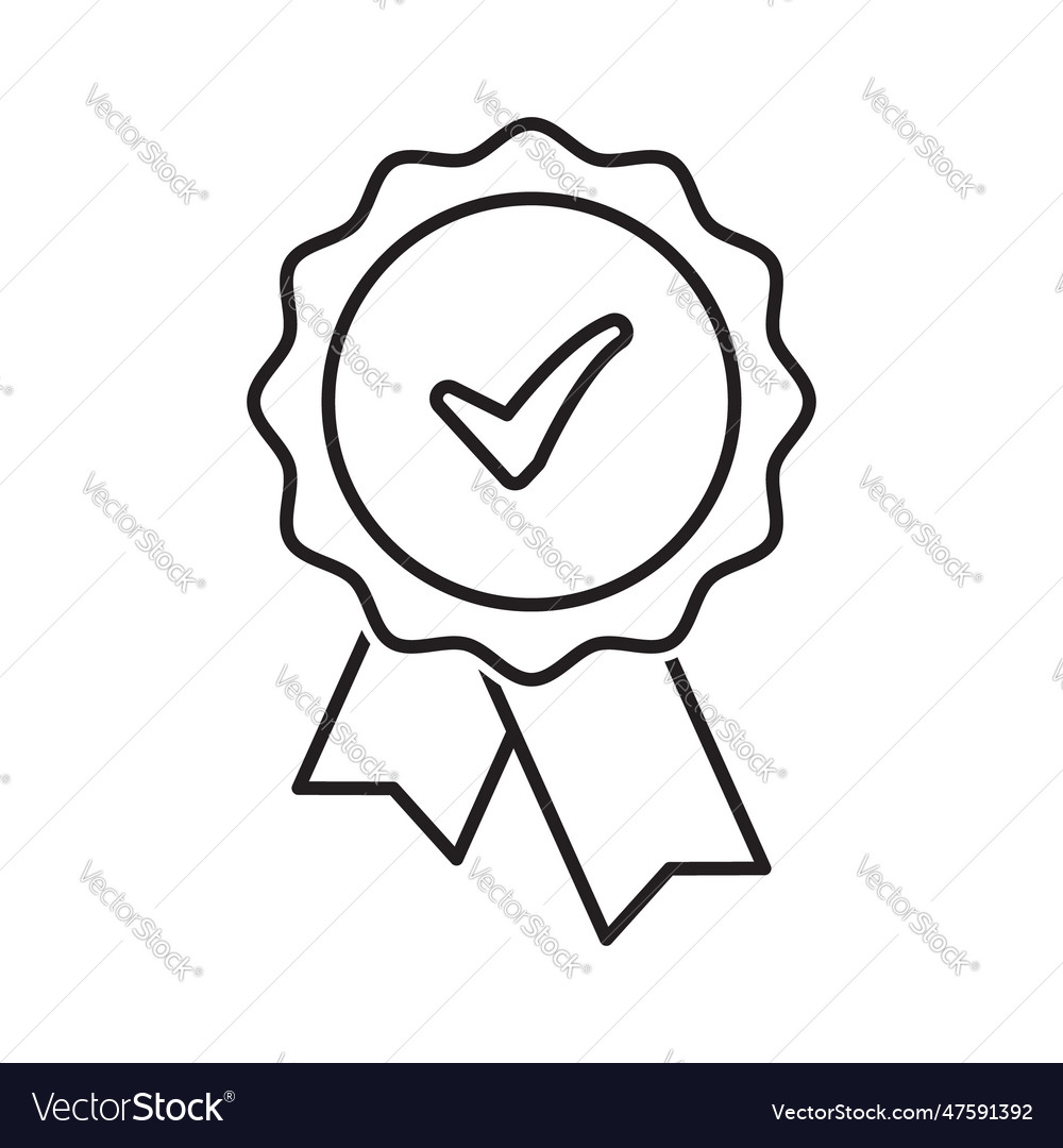 Premium badge icon medal icon winner badge Vector Image Premium badge icon medal icon winner badge Vector Image