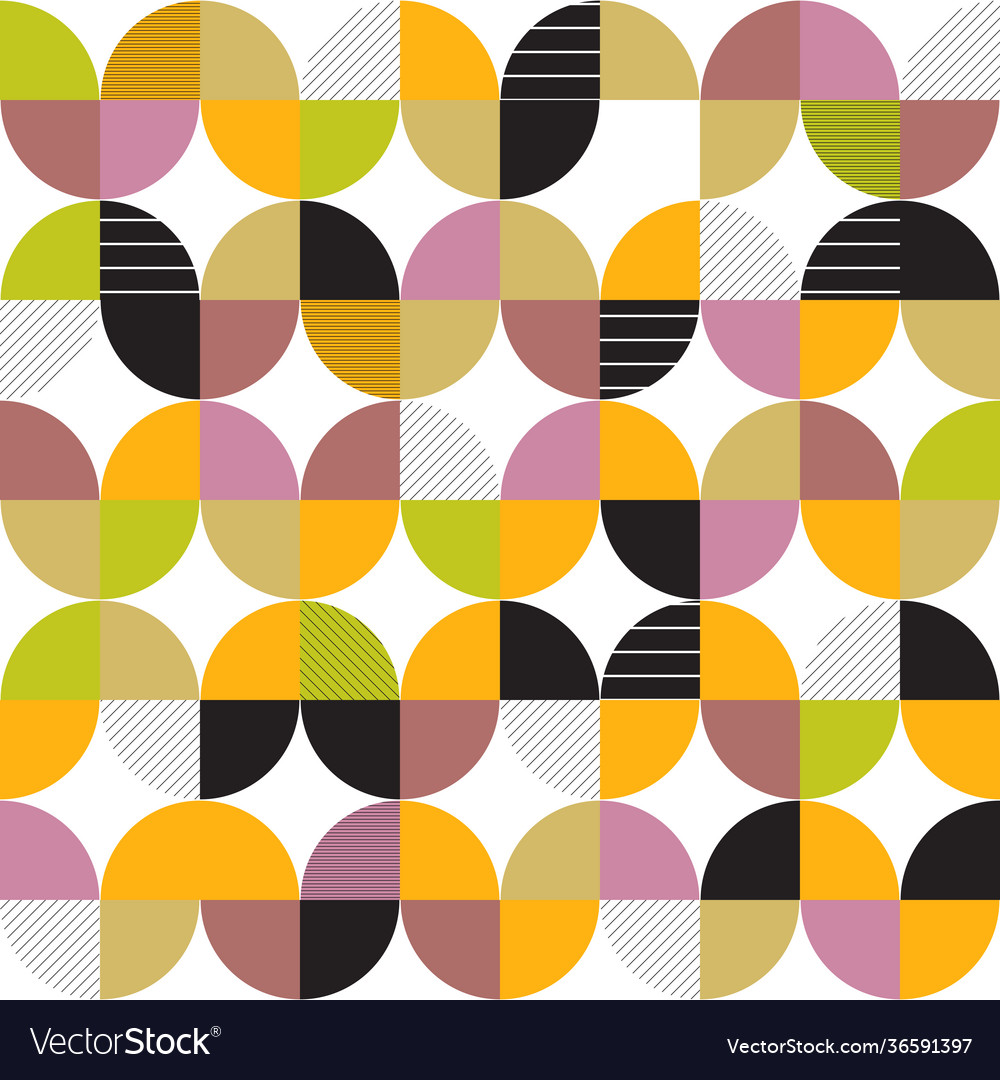 Abstract multicolored geometric pattern Royalty Free Vector
