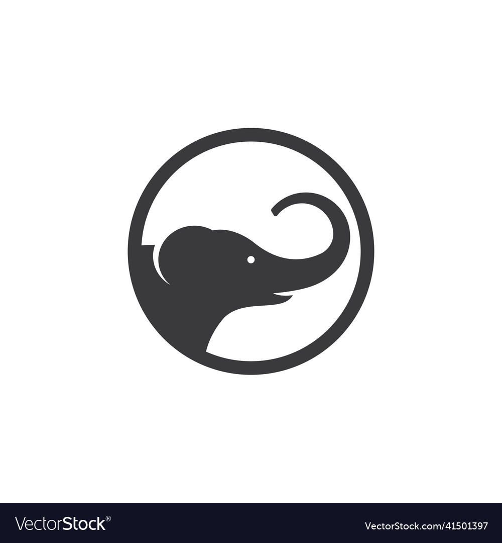 Elephant logo Royalty Free Vector Image - VectorStock