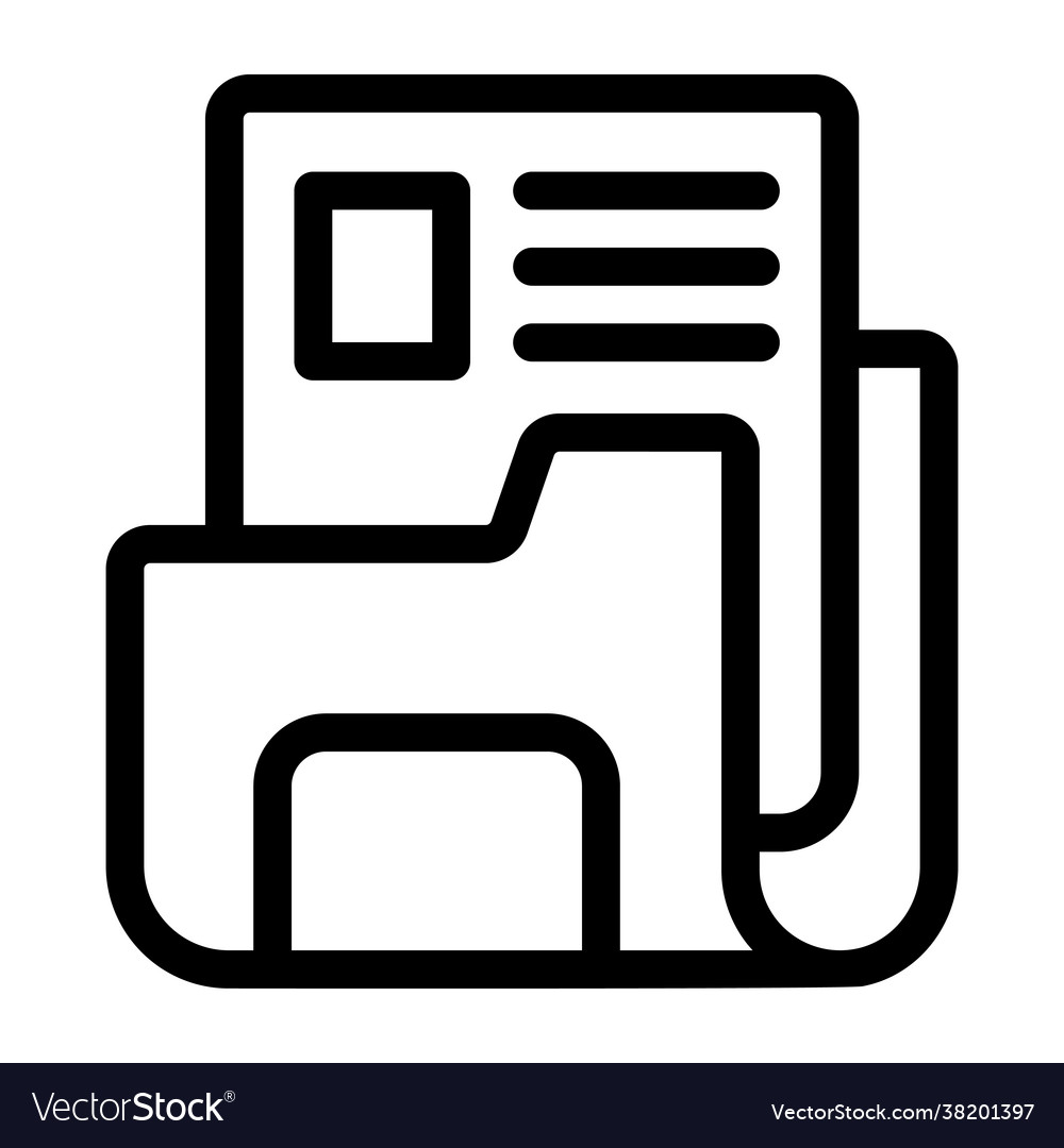 File case Royalty Free Vector Image - VectorStock