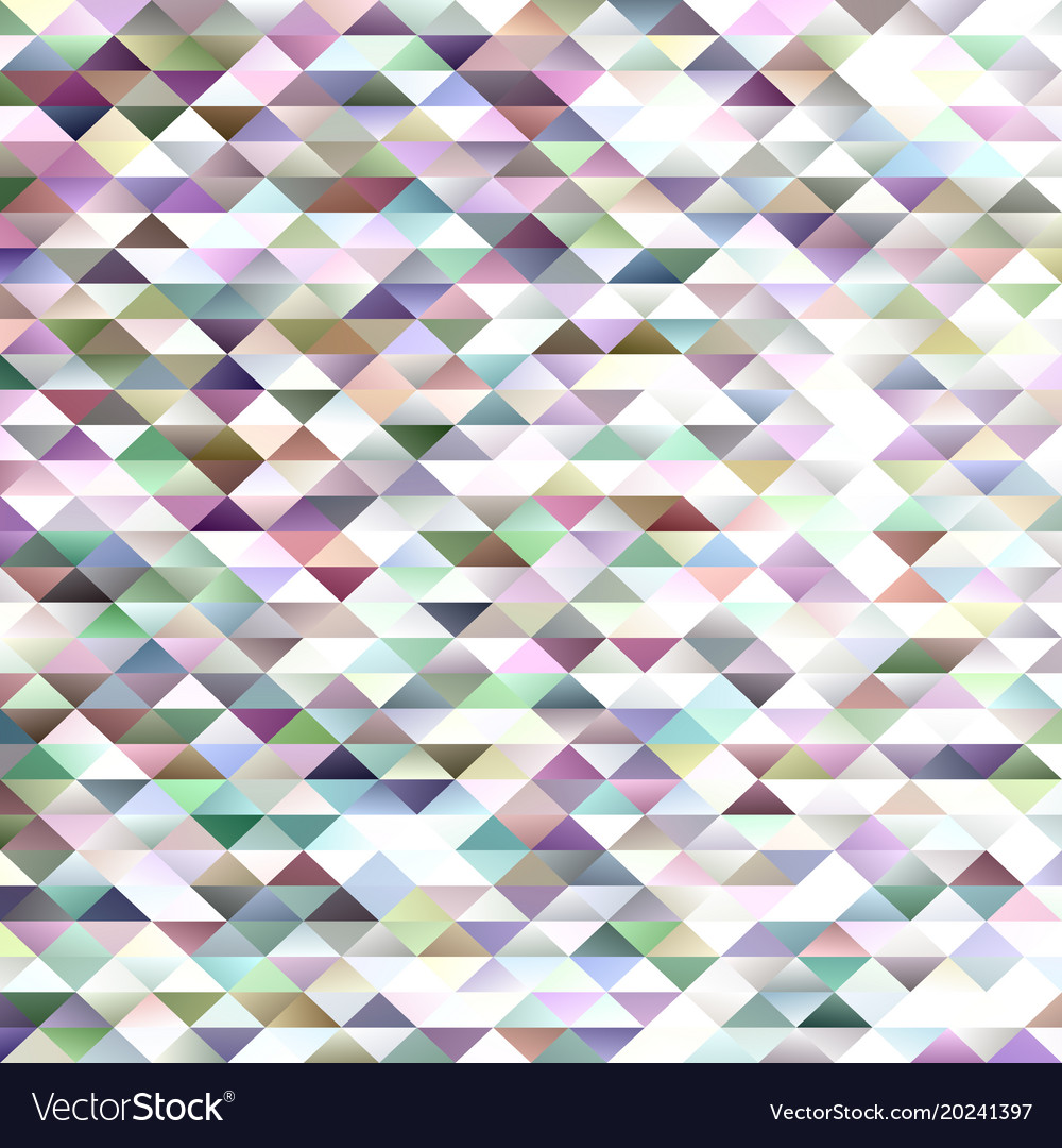 Geometrical Abstract Triangle Mosaic Background Vector Image