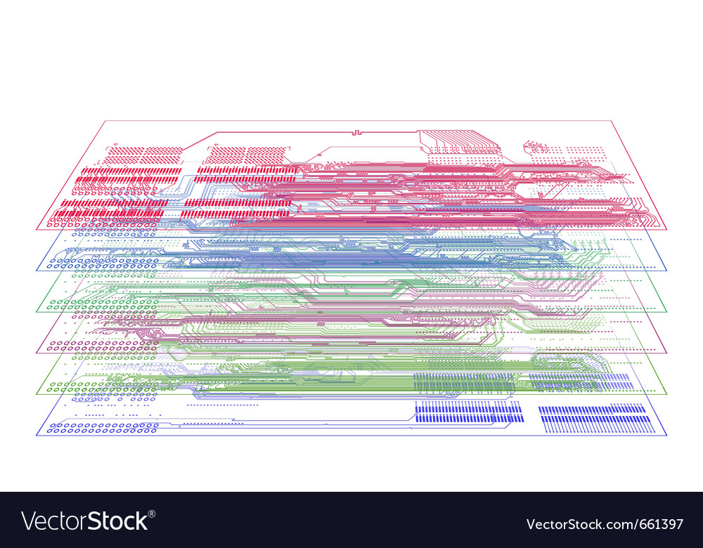 Printed circuit board without electronic component