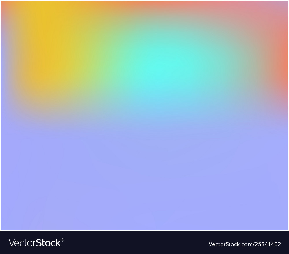Gradient mesh painted in different colors Vector Image