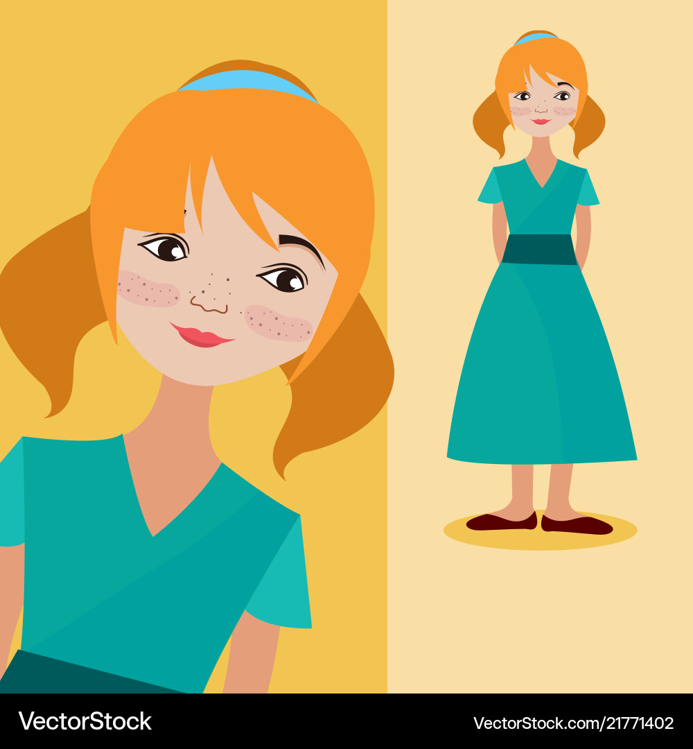 Young woman cartoon Royalty Free Vector Image - VectorStock