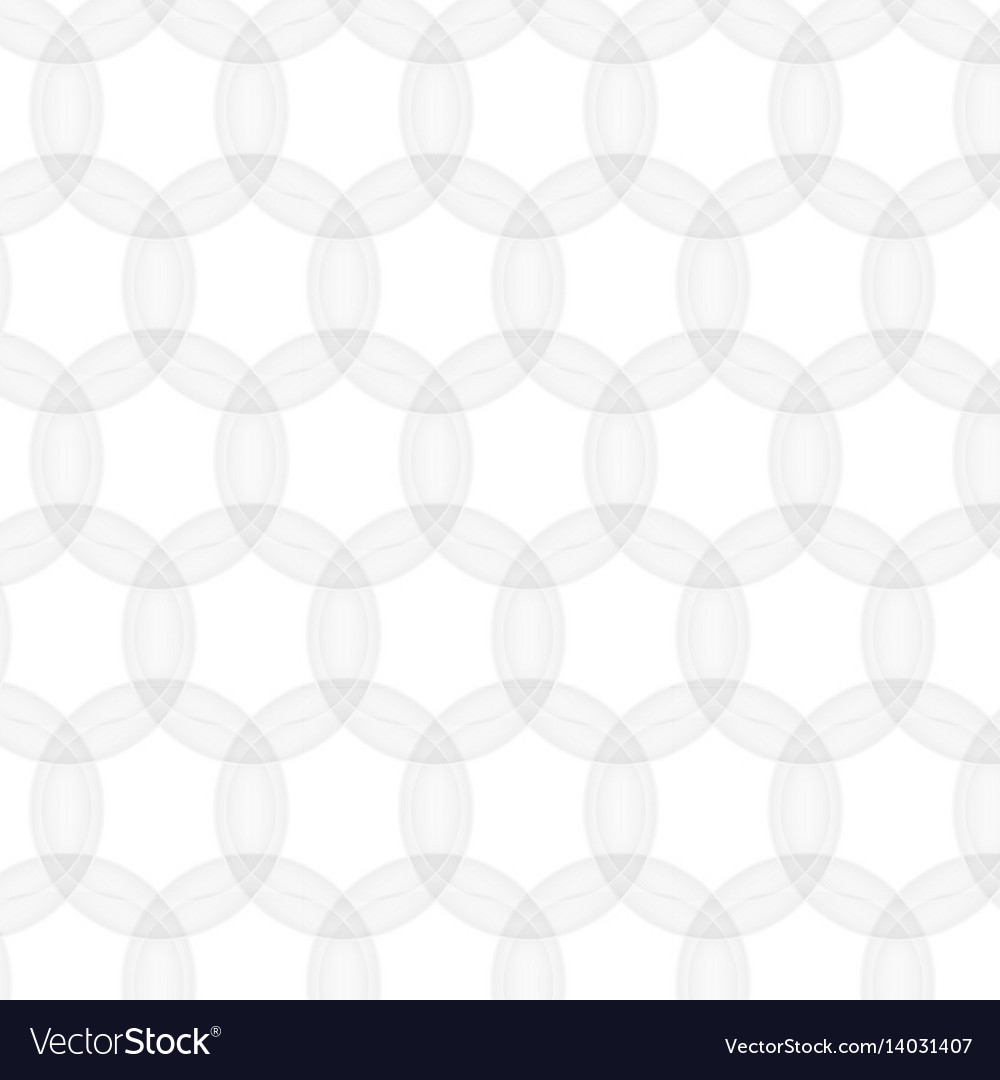 Abstract pattern seamless white texture circle Vector Image