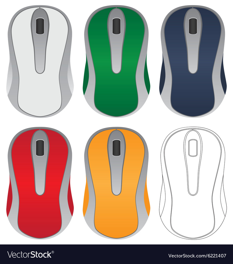 Computer mouse Royalty Free Vector Image - VectorStock