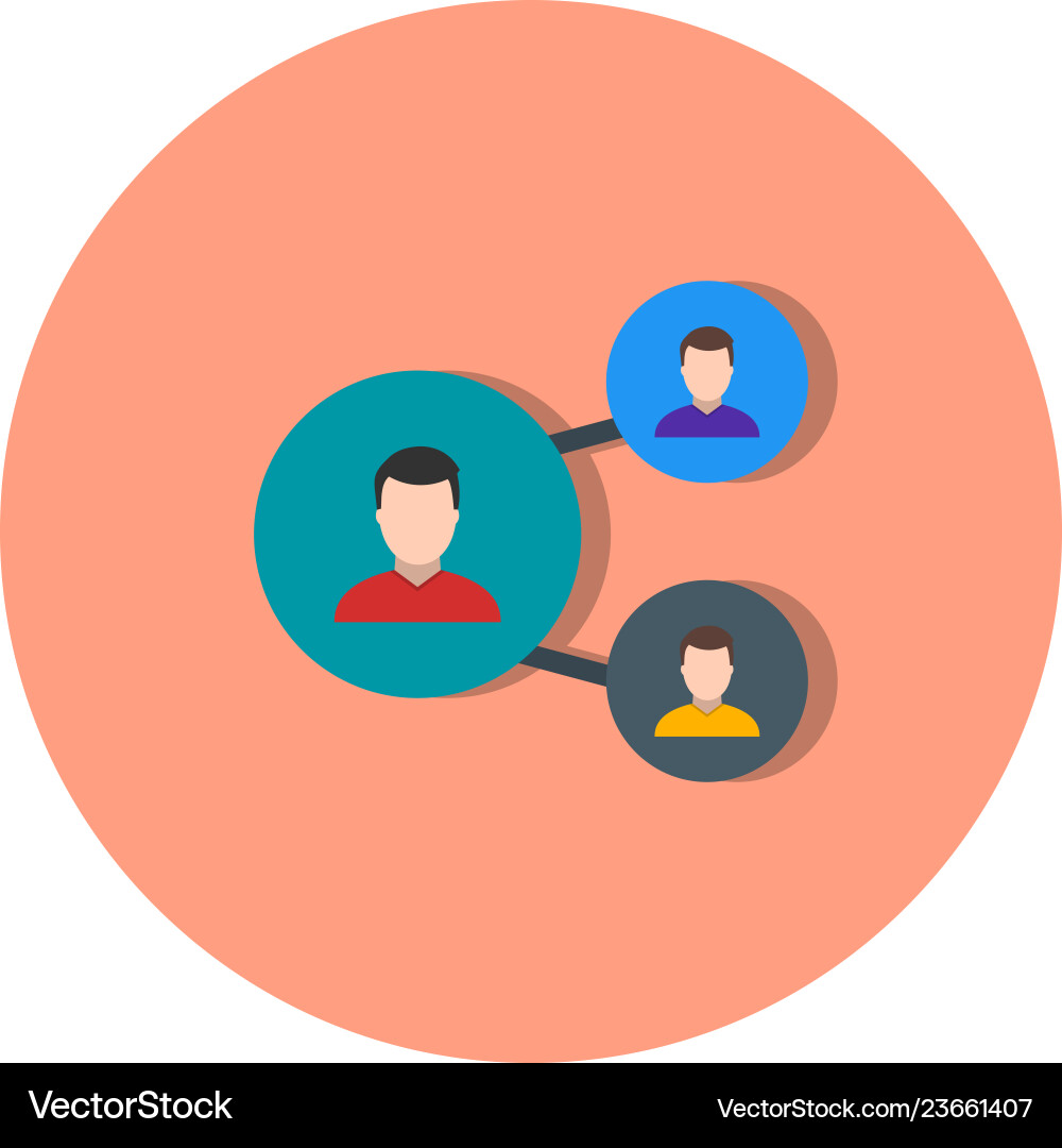 Sharing icon Royalty Free Vector Image - VectorStock