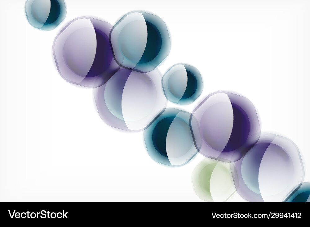 Abstract background - glass shiny transprent Vector Image