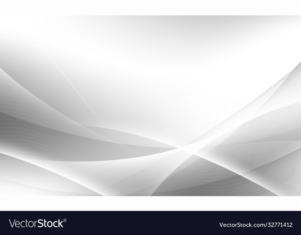 Abstract grey background poster with dynamic Vector Image