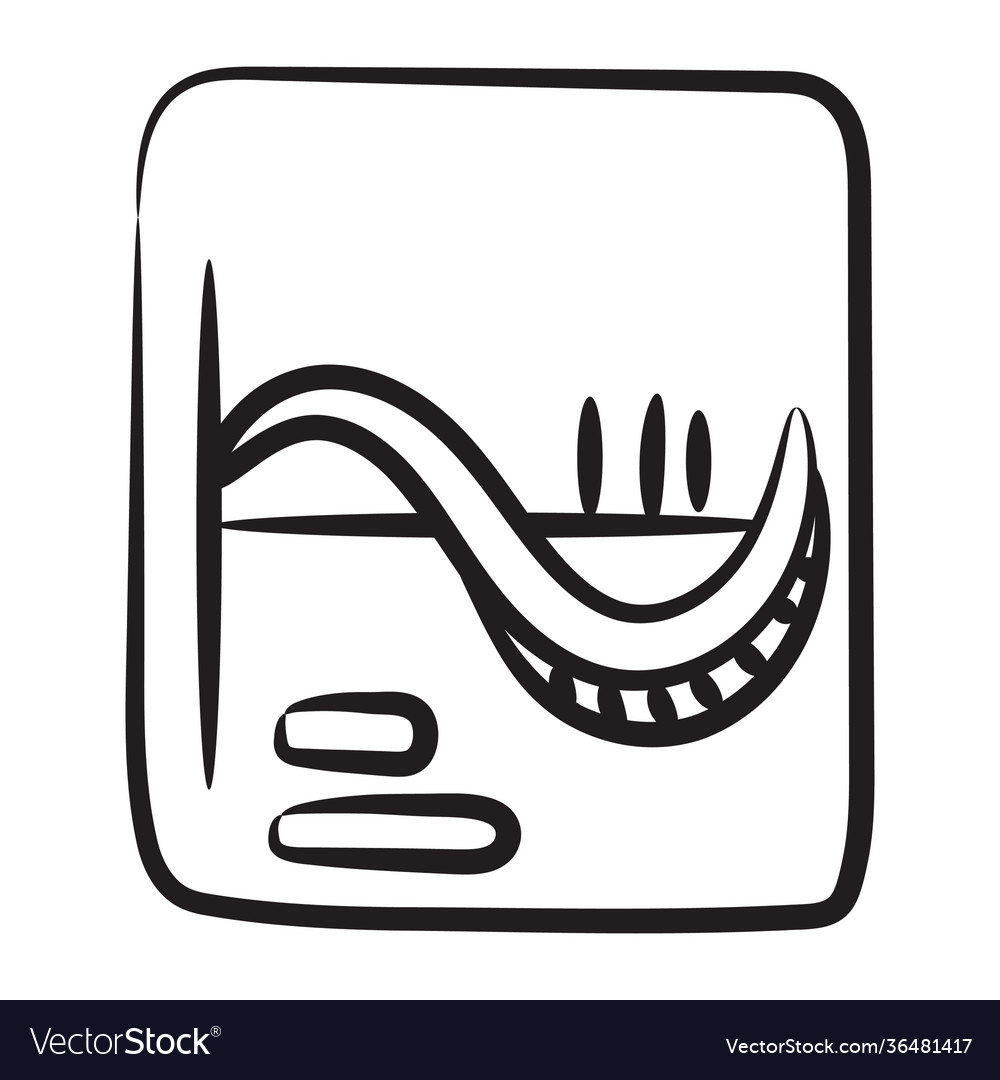 Streamgraph Royalty Free Vector Image Vectorstock