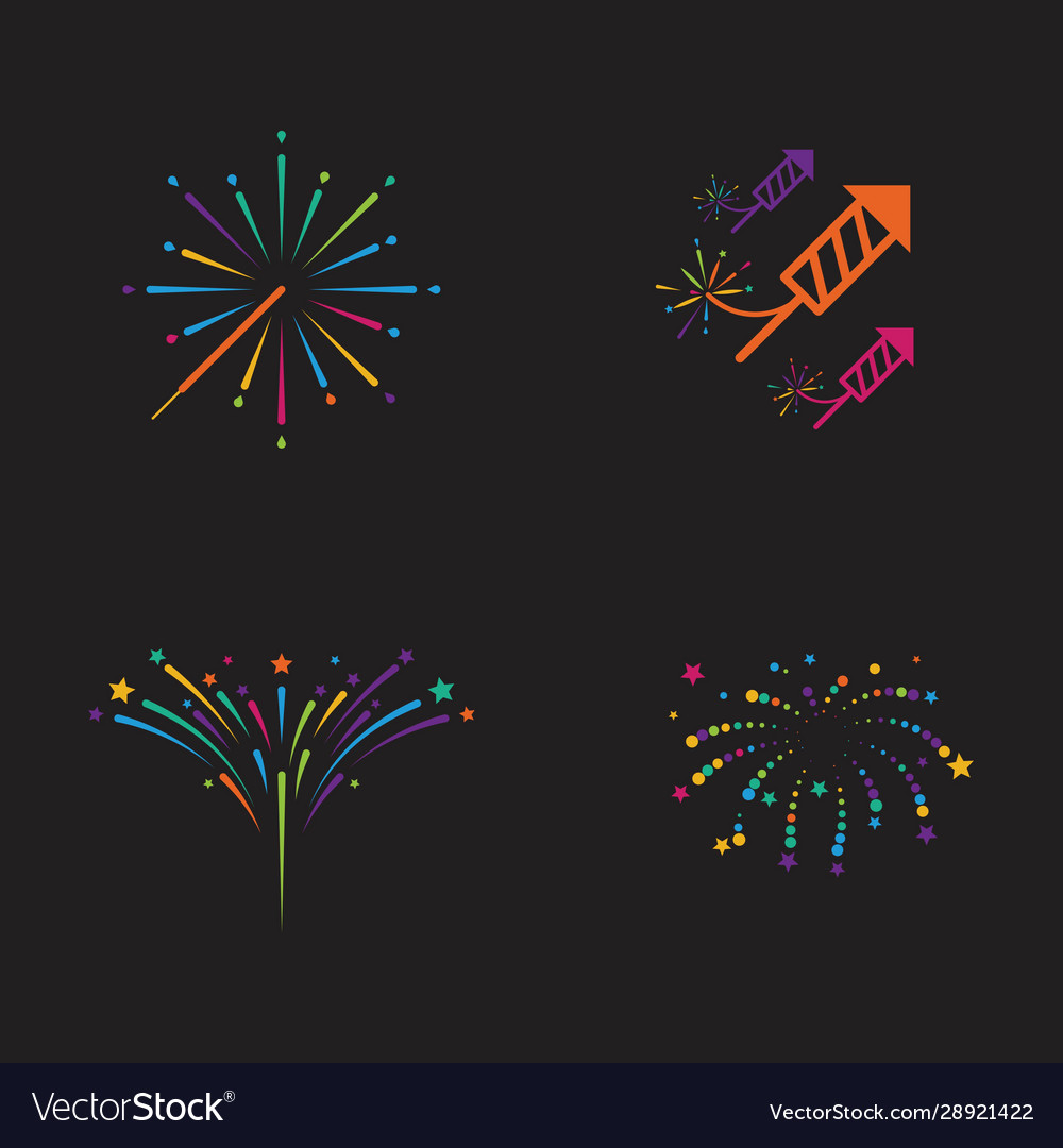 Firework icon Royalty Free Vector Image - VectorStock