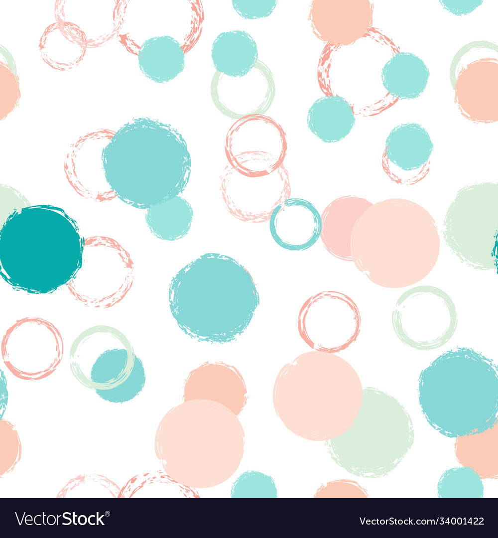 Polka dot pastel Royalty Free Vector Image - VectorStock
