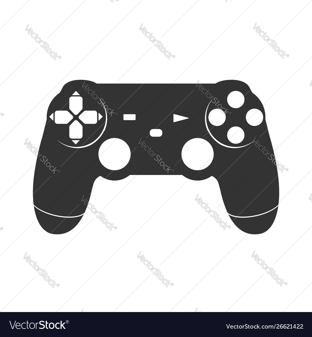 Video game controller wireless gamepad Royalty Free Vector