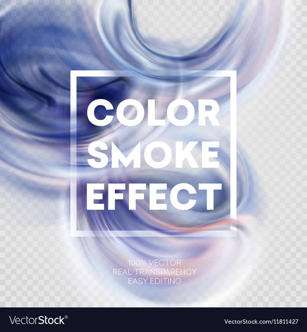 Abstract colored smoke effect background design Vector Image Abstract colored smoke effect background design Vector Image