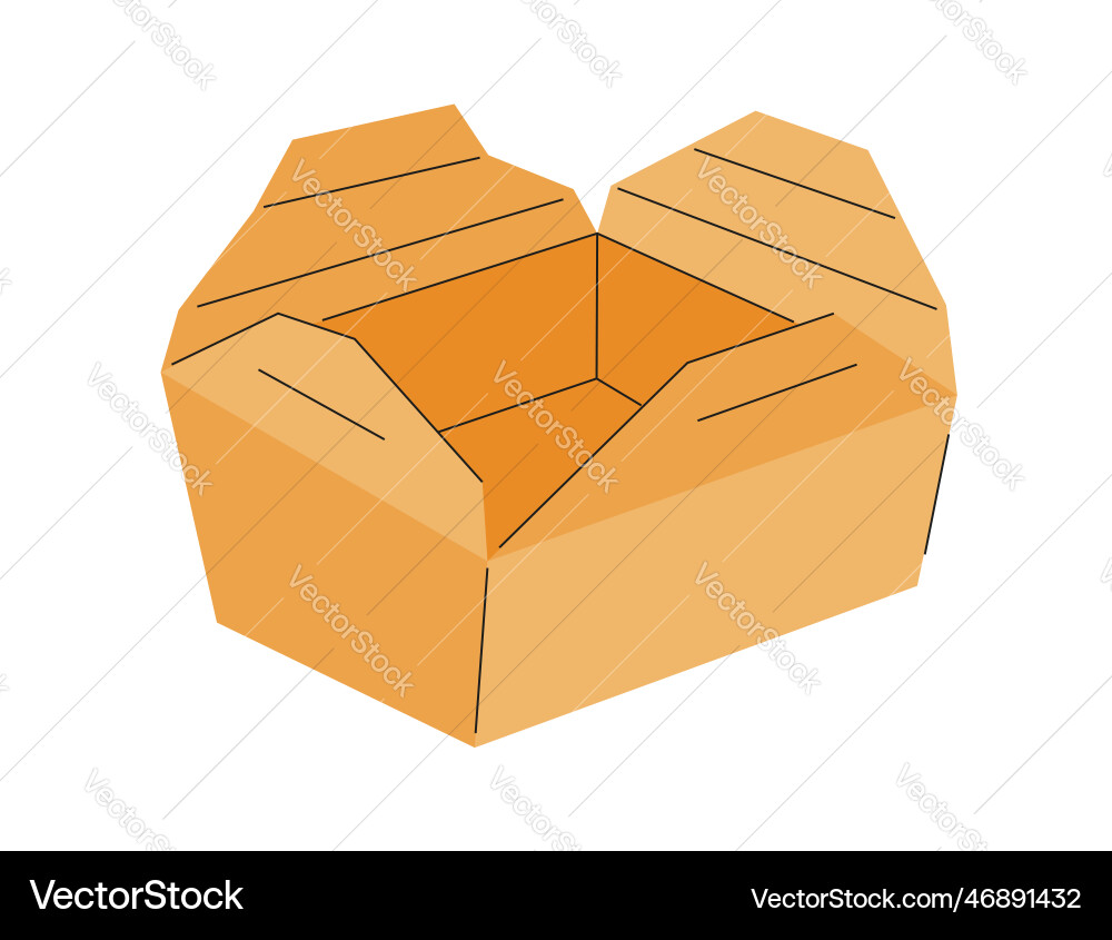Food takeaway carton package lunch boxes Vector Image