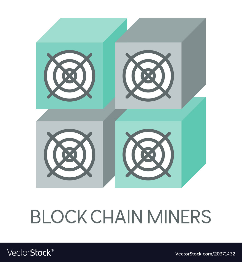 Mining hardware machine Royalty Free Vector Image