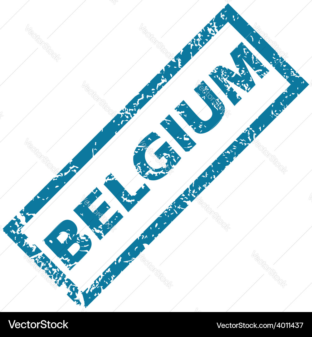 Belgium rubber stamp Royalty Free Vector Image