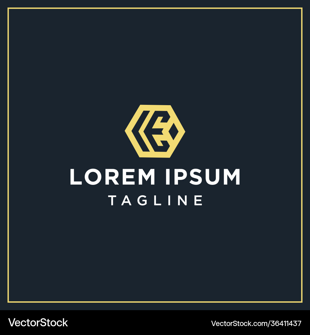 Le square logo Royalty Free Vector Image - VectorStock