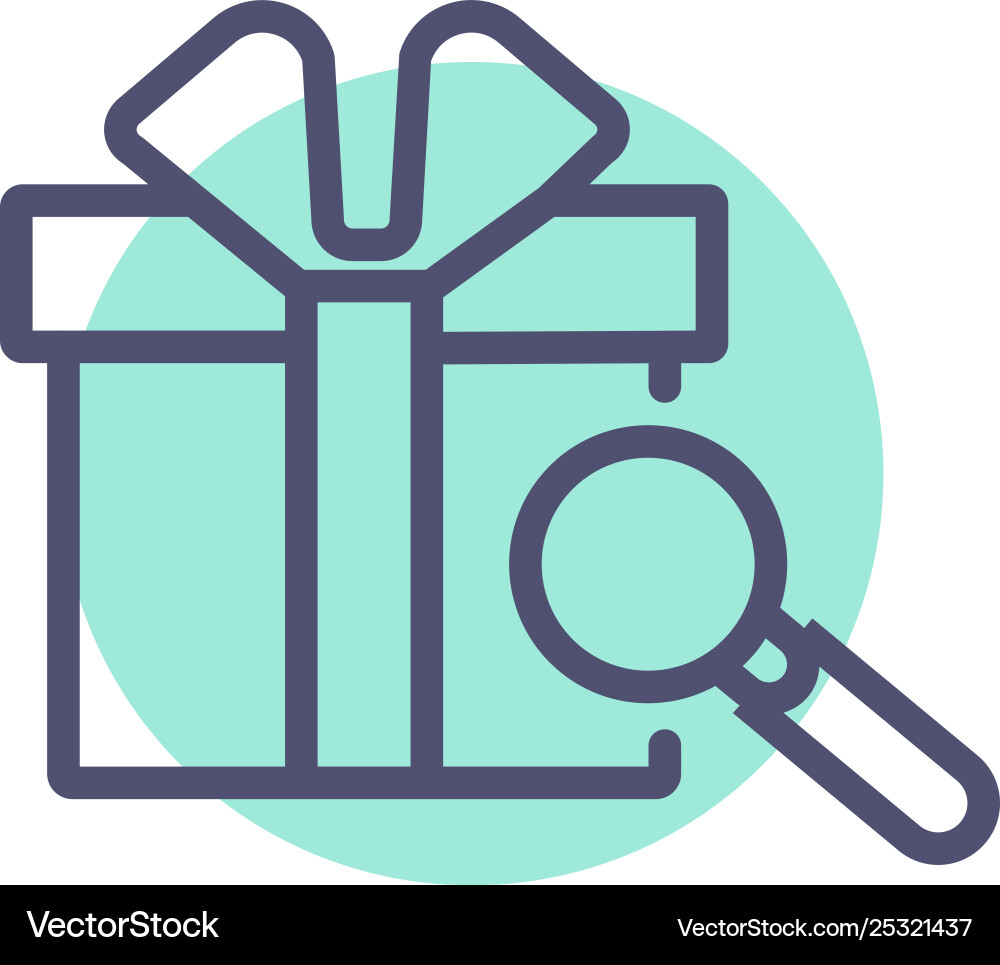 Product box icon perfect icon with box Royalty Free Vector
