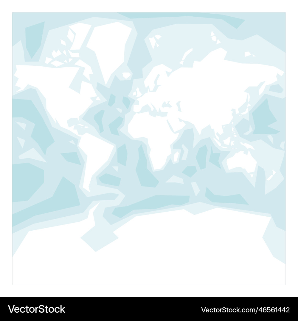 Political map of world Royalty Free Vector Image