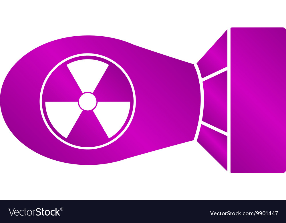 Atomic bomb Royalty Free Vector Image - VectorStock
