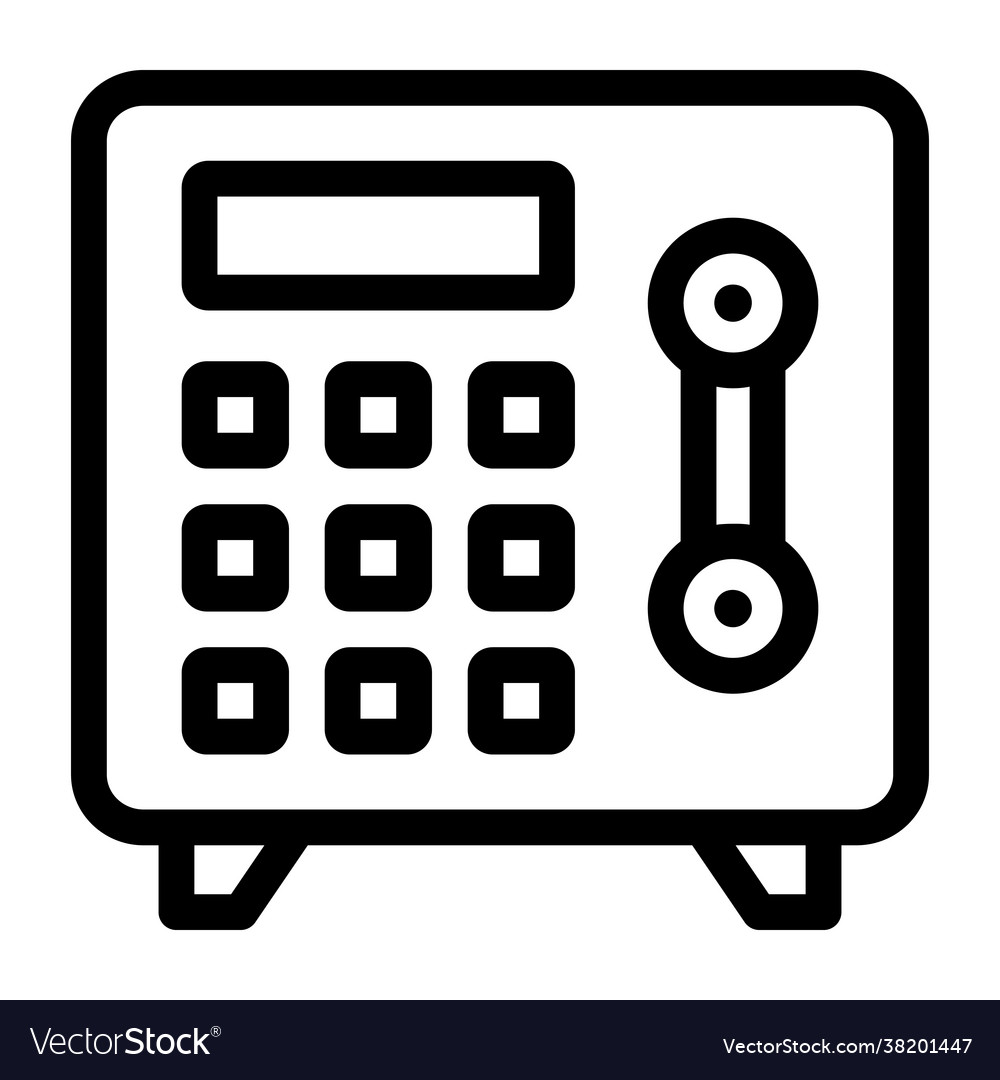 Digital locker Royalty Free Vector Image - VectorStock