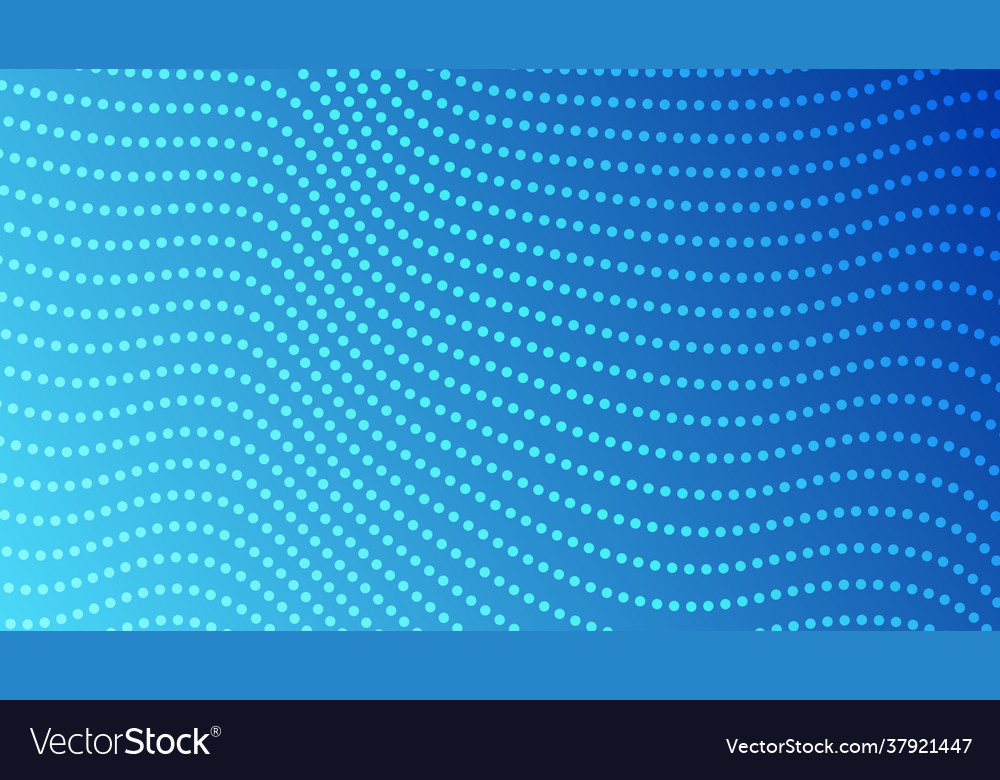 Halftone gradient background with dots Royalty Free Vector
