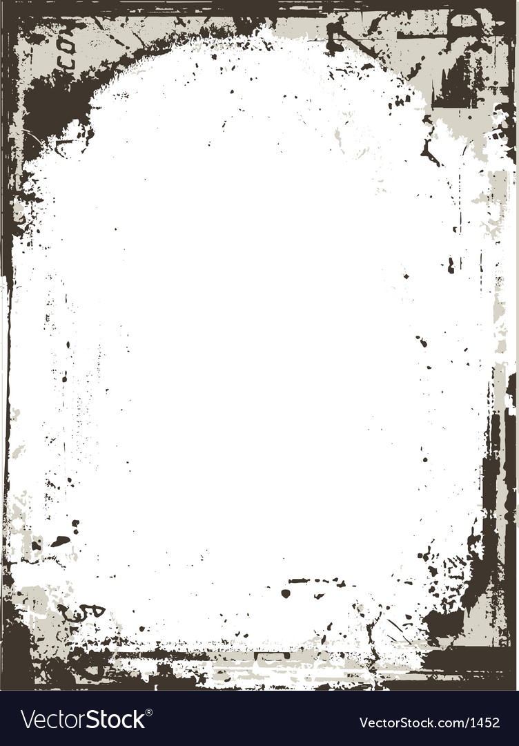 Grunge border Royalty Free Vector Image - VectorStock