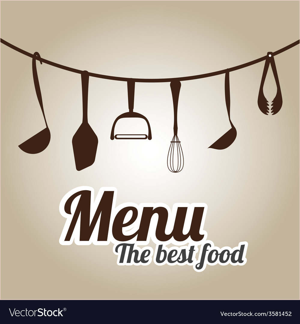 Kitchen design Royalty Free Vector Image - VectorStock