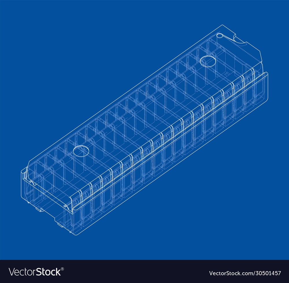 3d microchip rendering 3d Royalty Free Vector Image