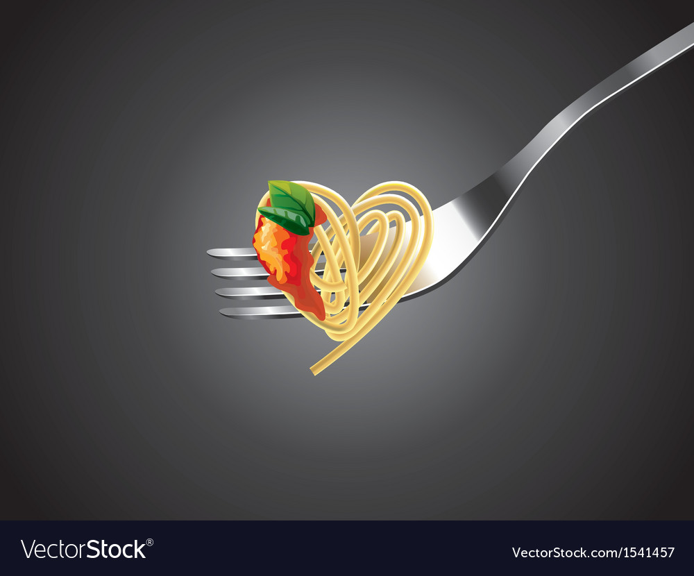 Spaghetti Royalty Free Vector Image - VectorStock