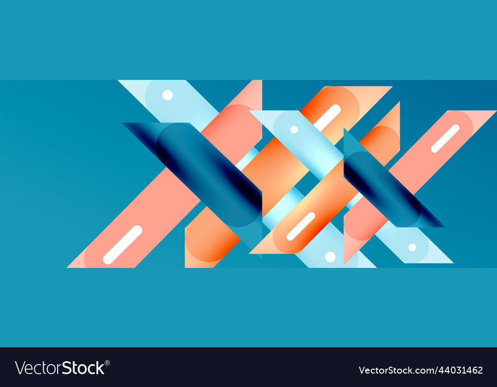 Background overlapping lines dynamic lines Vector Image