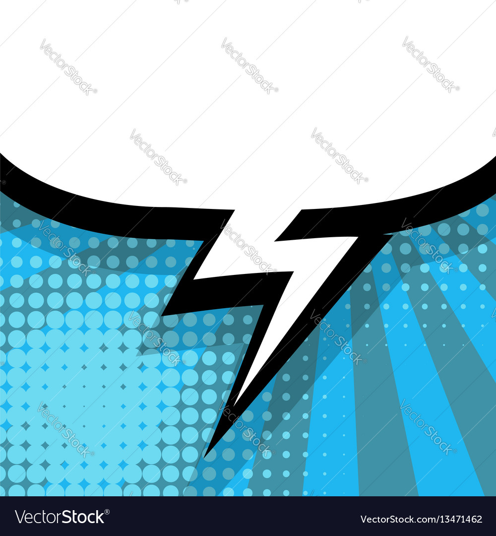 Colored comic text background Royalty Free Vector Image